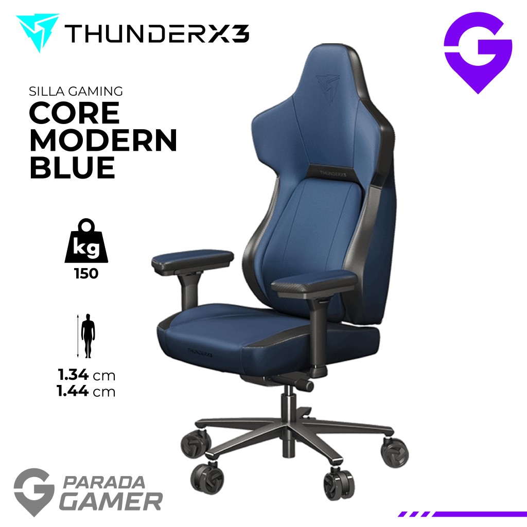 SILLA THUNDERX3 CORE MODERN / BLUE - Expertos en Productos Gamer